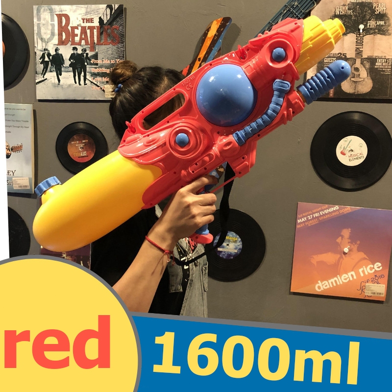 【Dargly】COD ปืนฉีดน้ำของเล่น แกทลิง แรงดันสูง 1400ML ความจุขนาดใหญ่ สงกรานต์ ของเล่นสงครามน้ำ ...