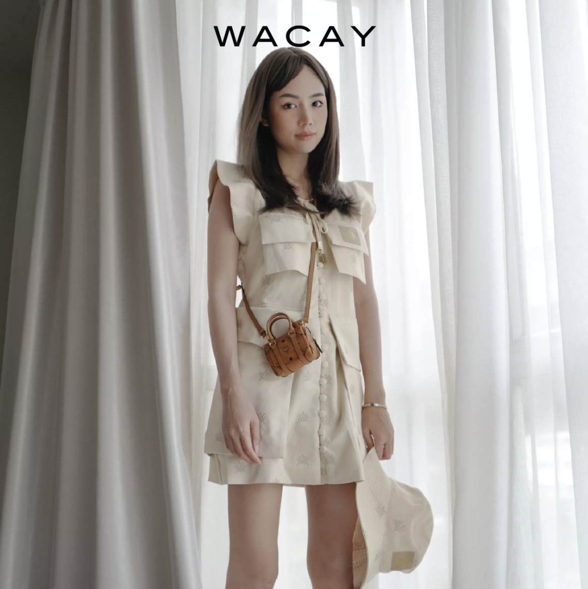 WACAY - Ivy Dress (Monogram) เดรส มี 3 สี (มีทั้งพร้อมส่ง / Preorder ใน ...