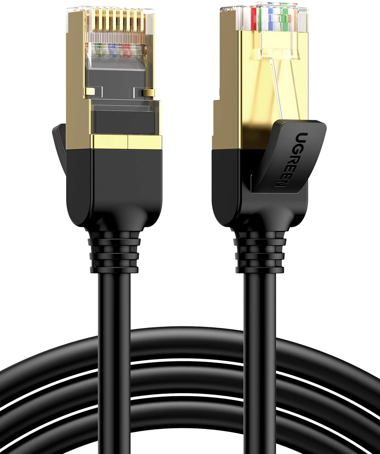 UGREEN Ethernet Cable, Cat 7 10 Gigabit LAN Network RJ45 High Speed ...