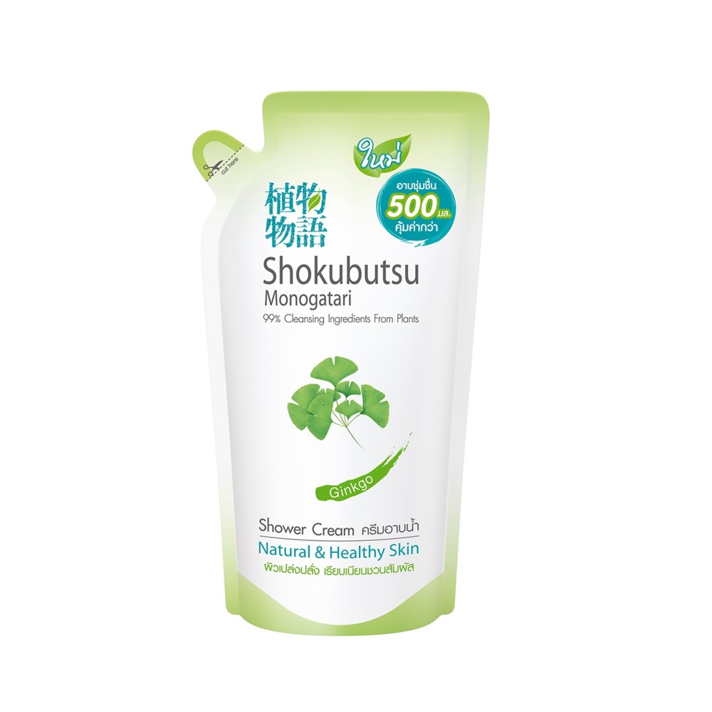 1 แถม 1 มีให้เลือก 2 สูตร Shokubutsu Monogatari Shower Cream 500ml โชกุ ...