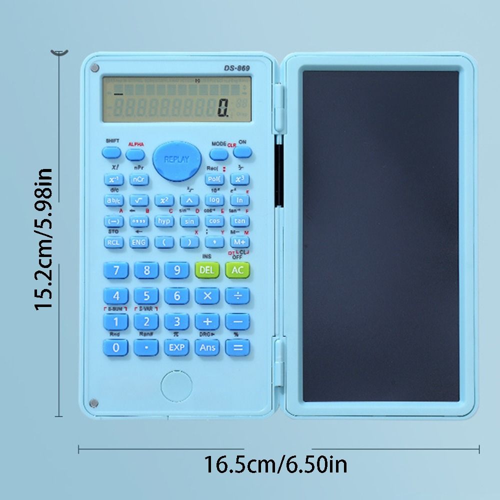 Drawing Pad 2 in Scientific Calculator Foldable 6-inch Office LCD ...