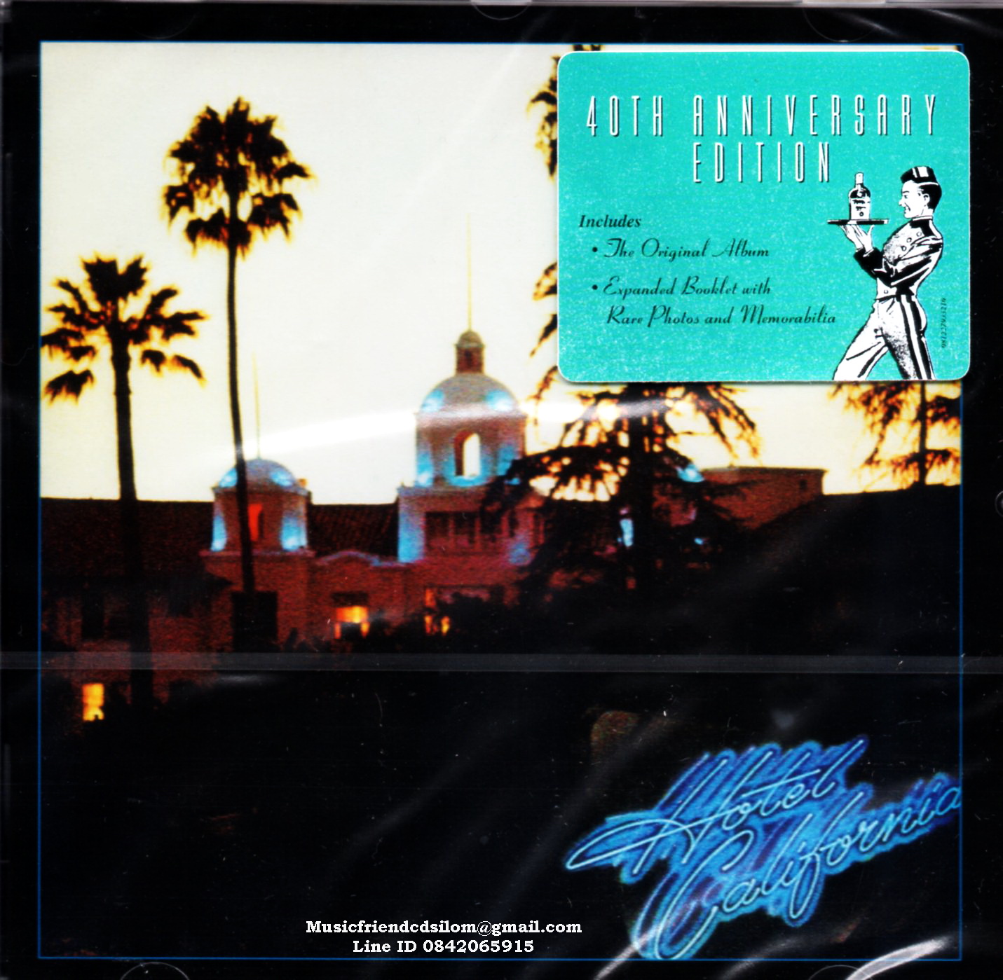 CD,The Eagles - Hotel California 40th Anniversary Edition(2017 - 1976 ...