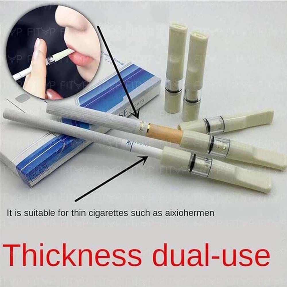 Smokingg Pipe Cigarettee Filter Holder Multi-Filtering to Reduce Tar ...
