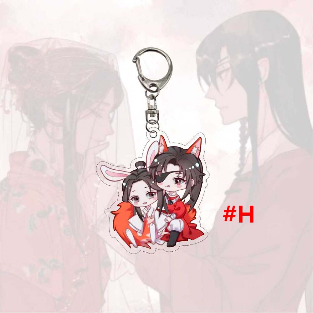 PRINCER Cute Creative Hua Cheng Acrylic Bag Pendant Xie Lian Keychain ...