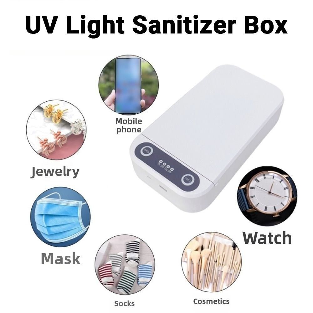 Practical Aroma Function UV Light Sanitizer Box Germ-Free Voice ...