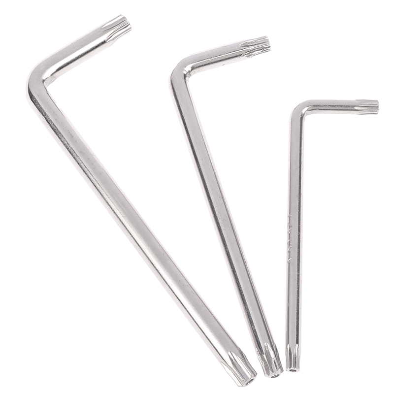 Tools T6 T7 T8 T9 T10 T15 T20 T25 T30 T40 Six Lobe Torx Head Tamper ...