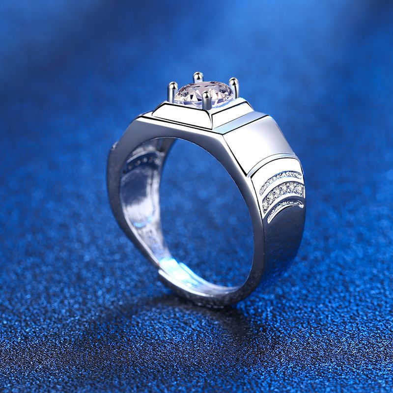 【Be worth】 Ring lettering business domineering fashion men's creative ...