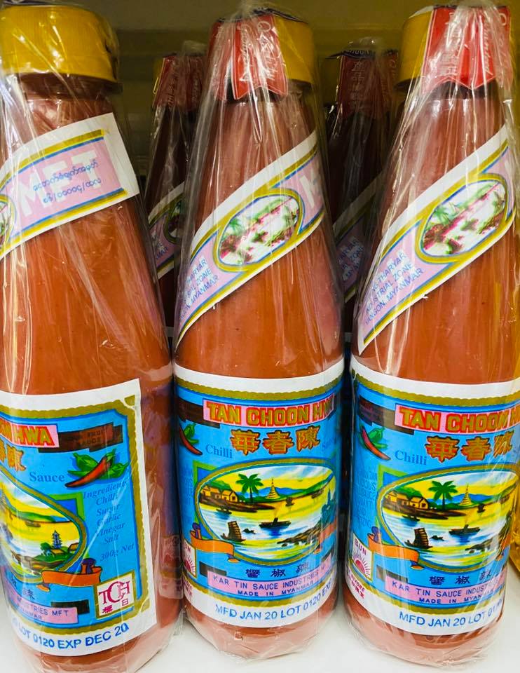 Myanmar Chilli Sauce 300g (Tan Choon Hwa) Myanmar Food | Lazada Singapore
