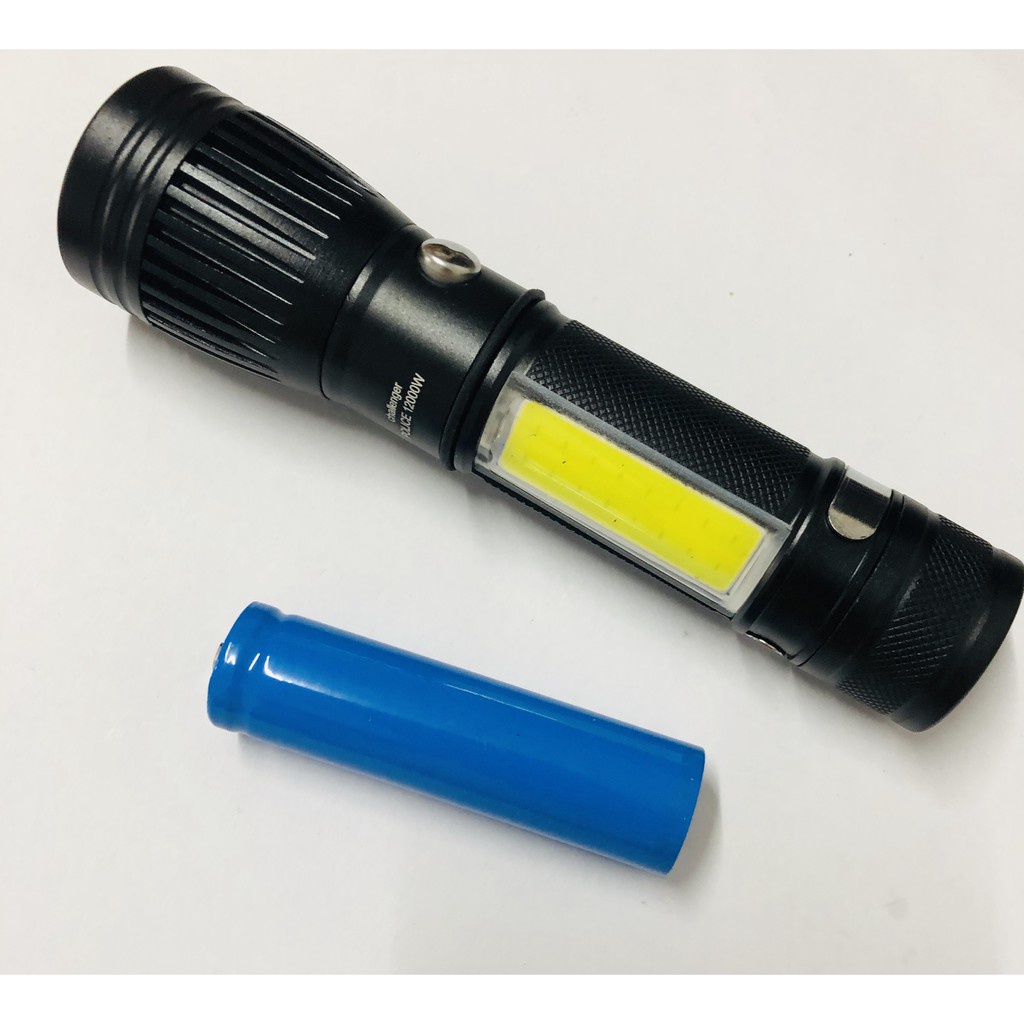 Electric torch flashlight challenger police 12000W | Lazada PH