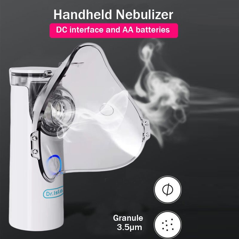Silent Ultrasonic Medical Nebulizer Portable handheld ultrasonic ...
