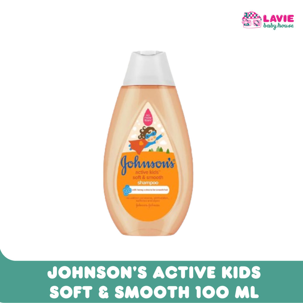 JOHNSON'S Active Kids Soft & Smooth Shampoo 100 ml | Lazada Indonesia