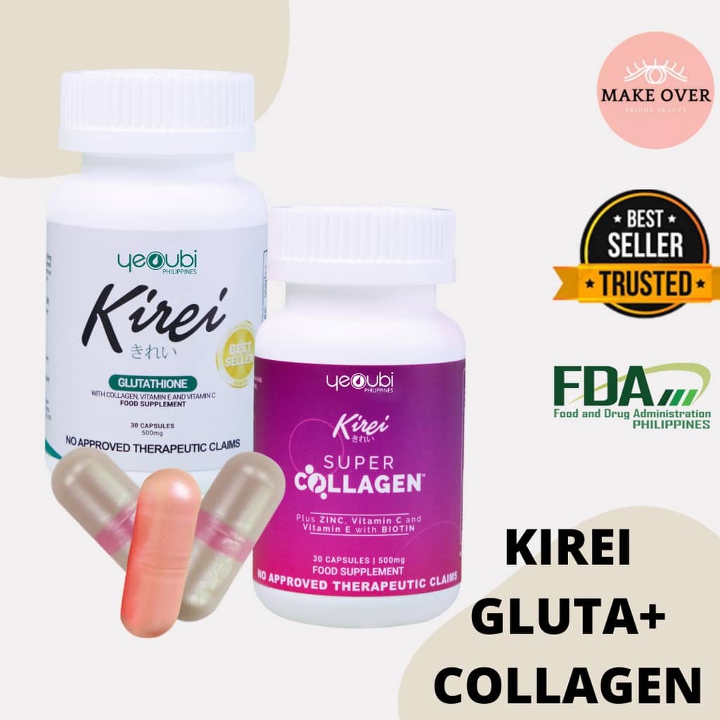 Original Kirei Collagen and KIrei Glutathione | Lazada PH
