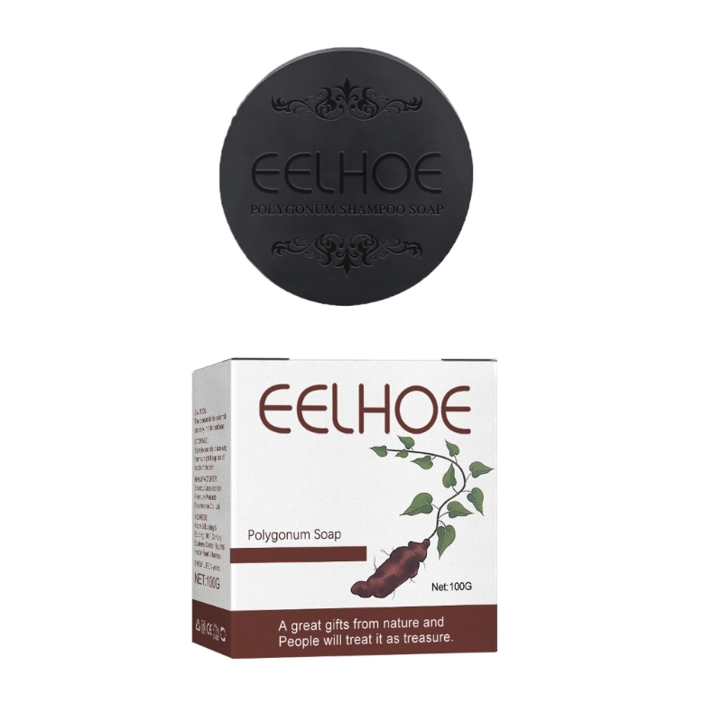 Polygonum Essence Shampoo Bar Hair Growth Shampoo Soap Anti-Hair Loss ...