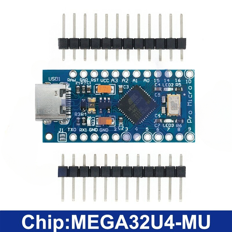 N12j A Pro Micro ATMEGA32U4 5V16MHZ module with a bootloader for ...
