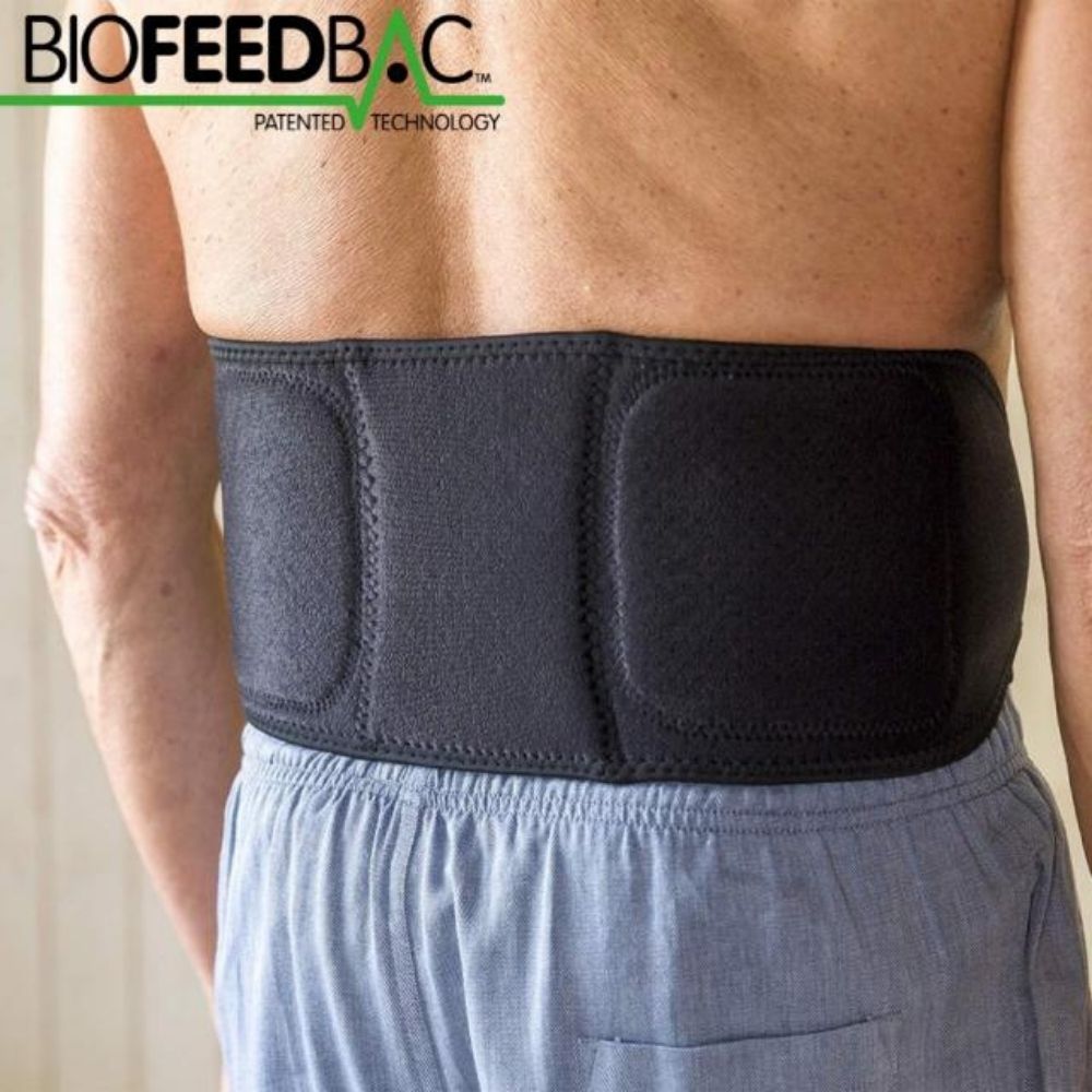 Biofeedback back support belt เข็มขัดรัดเอว สายรัดพยุงหลัง เข็มขัดพยุง ...