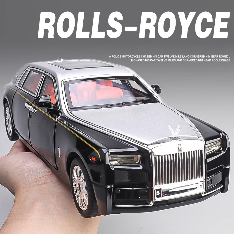 1:18 Rolls Royce Phantom Alloy Luxy Car Model Diecasts Metal Vehicles ...