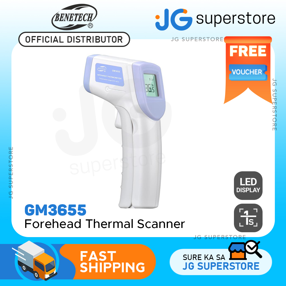 Benetech GM3655 Non Contact Infrared forehead Body Thermometer Thermal ...