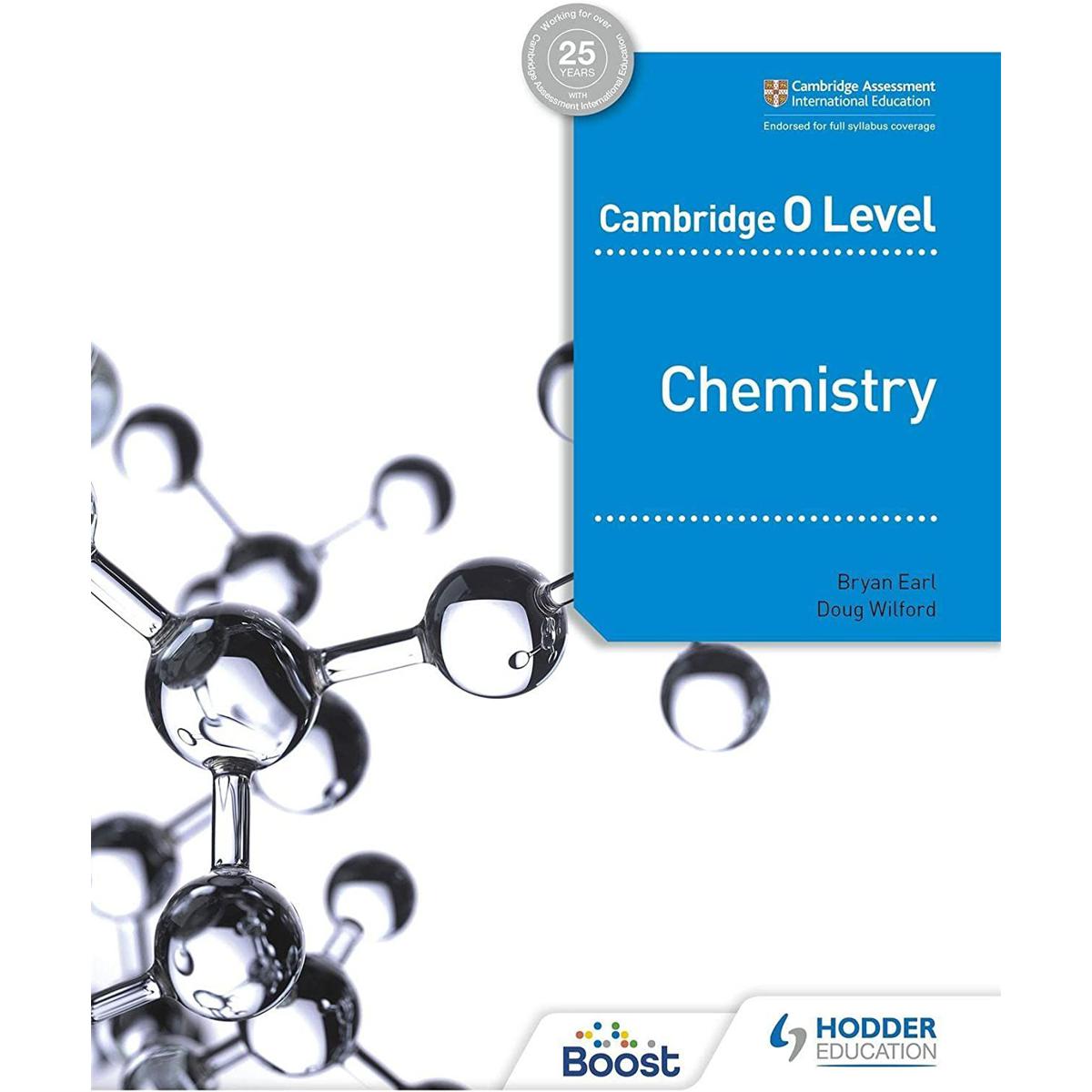Cambridge O Level Chemistry hodder Education by Bryan Earl, Doug ...