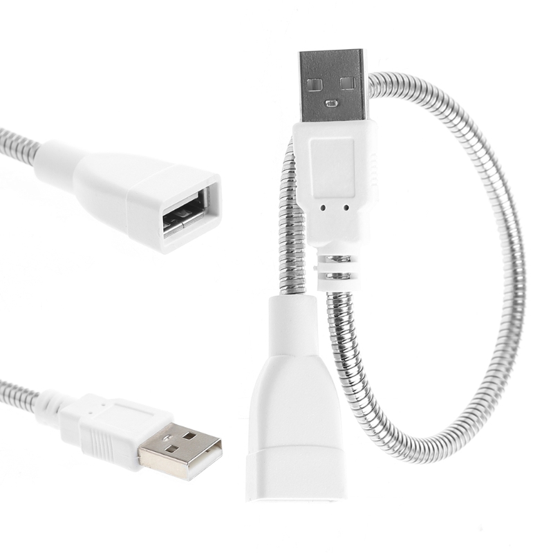 【VogueVenture】USB Male To Female Extension Cable LED Light Fan Adapter ...