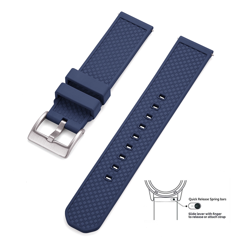 [100% ORIGINAL] Premium Grade FPMFKM Watch Strap 18mm 20mm 22mm New ...
