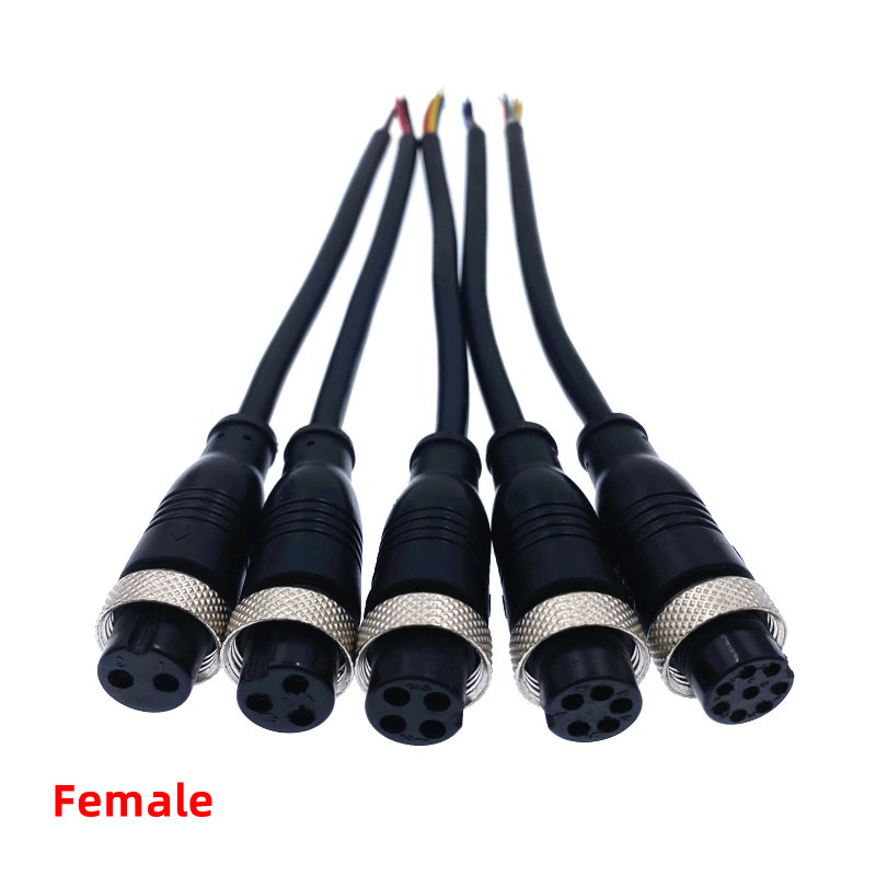 1pcs Gx16 2 / 3 / 4 / 5 / 6 / 8 Pin Aviation Cable M16 Wire Male ...