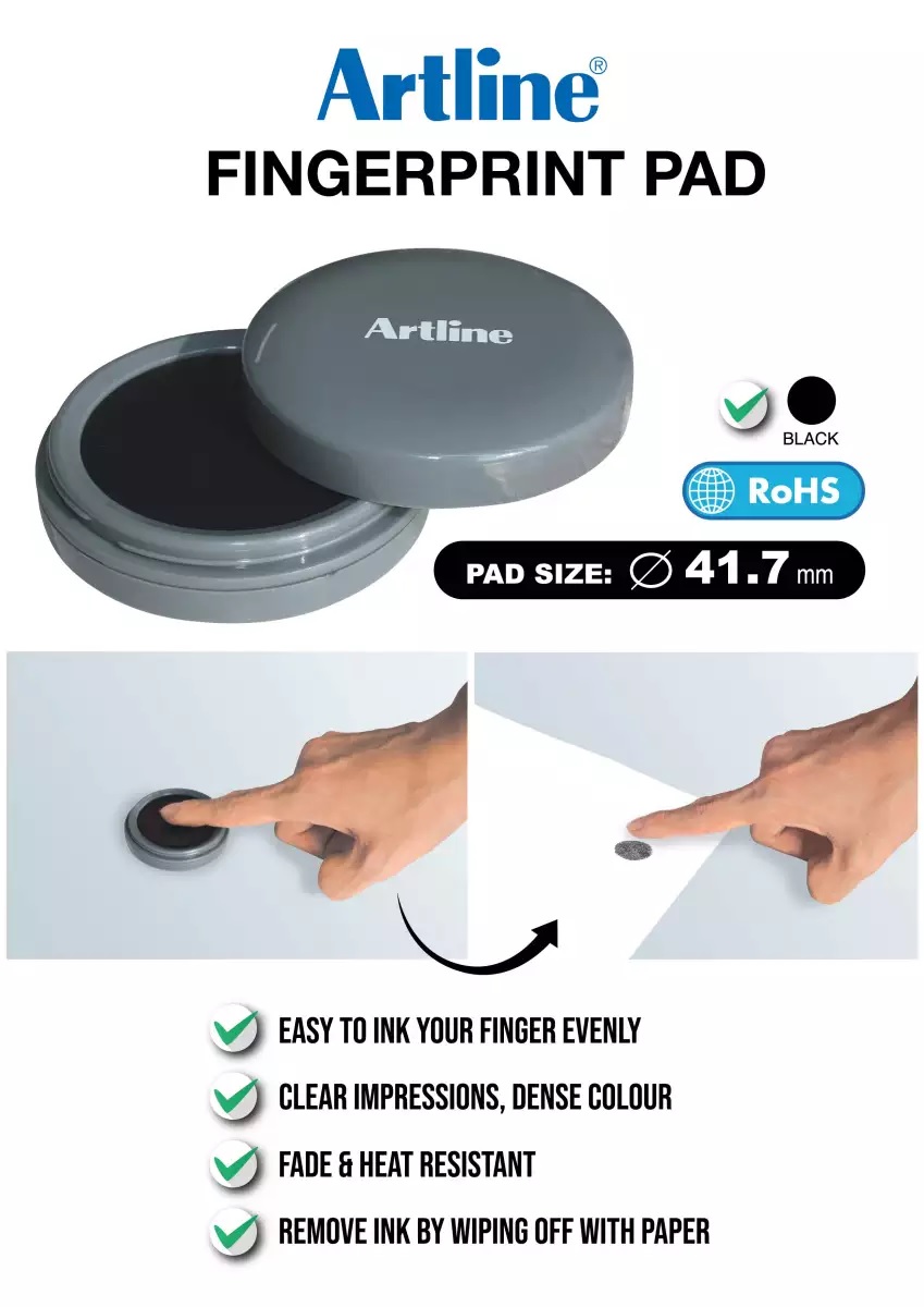 Artline Finger print Pad FingerPrint Pad (EFP-40) Made in Japan | Lazada