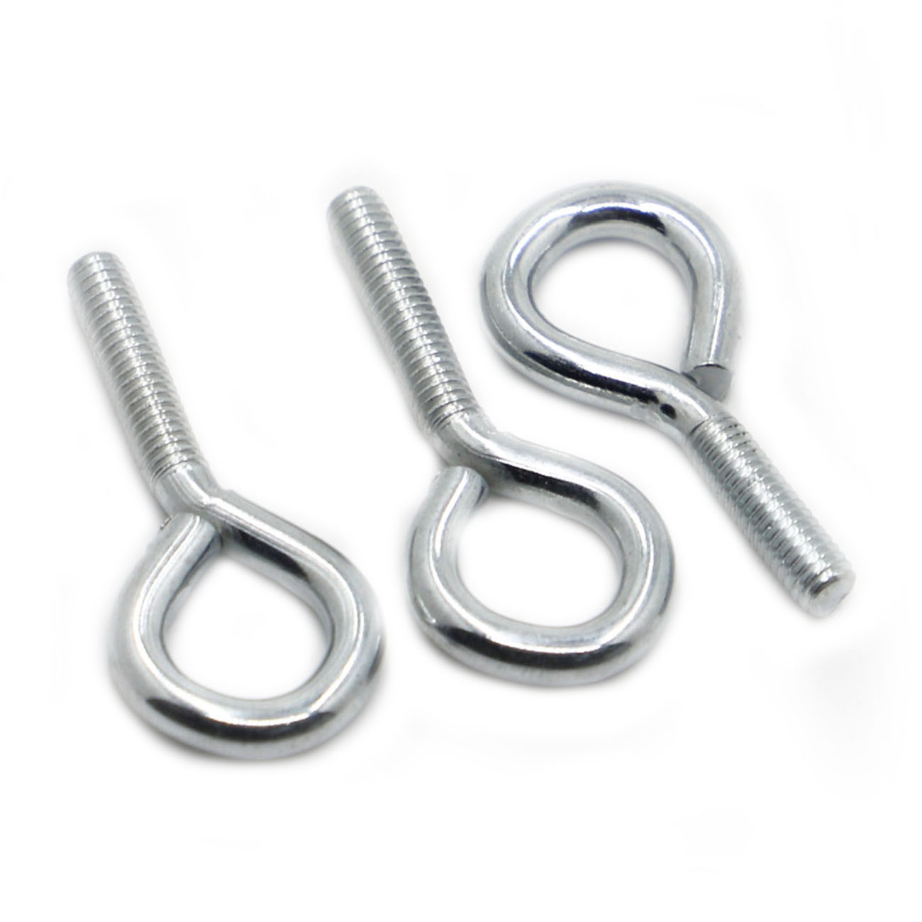 M3 M4 M5 M6 M8 M10 Zinc Plated Carbon Steel Sheep Eye Screw Bolt Ring ...