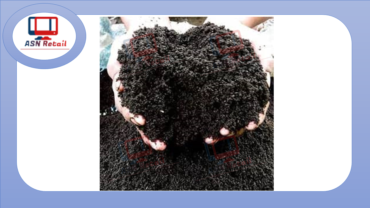 1KG (organic fertilizer/ baja organik) Vermicompost Wormcast 有机蚯蚓粪肥料 ...
