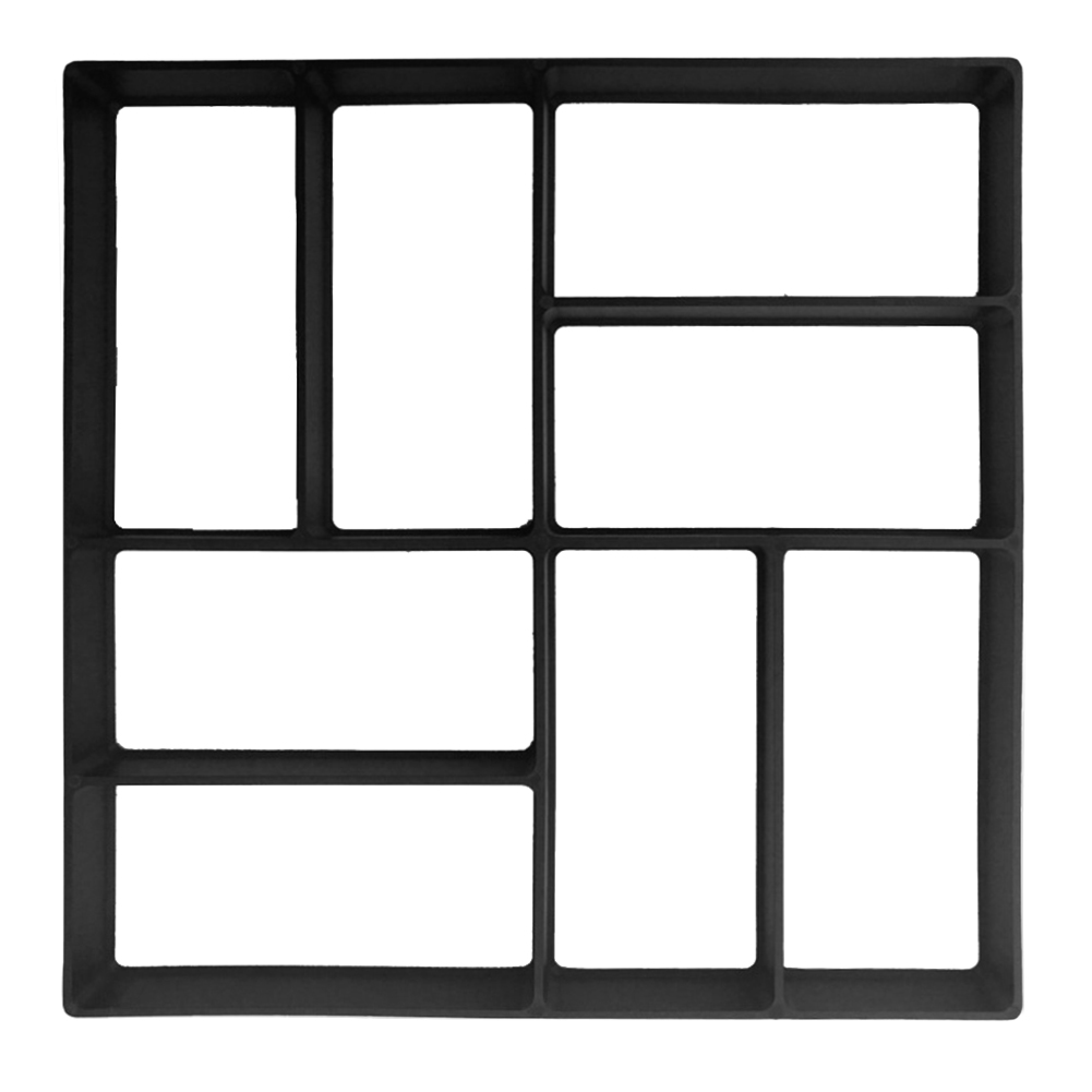 Taman Laluan Pembuat Acuan Diy Membuka Batu-Bata Simen Jalan Batu ...