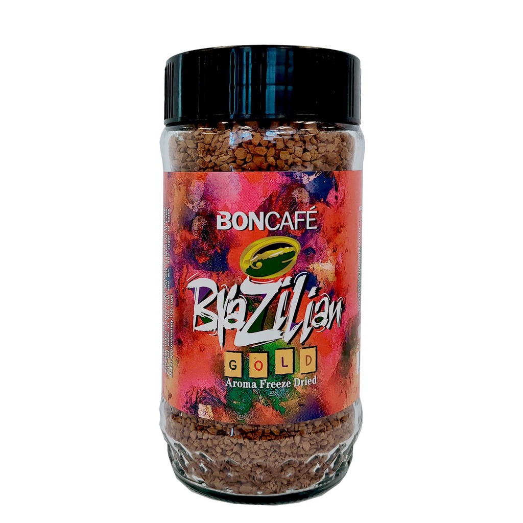 Boncafe Freeze-Dried Instant Coffee (200g) (Mocha/ Colombiana/ Brazilian Gold) | Lazada