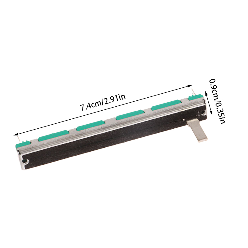 1Pc B103 10K Ohm 75MM Straight Slide Liner Potentiometer Mixer Fader ...