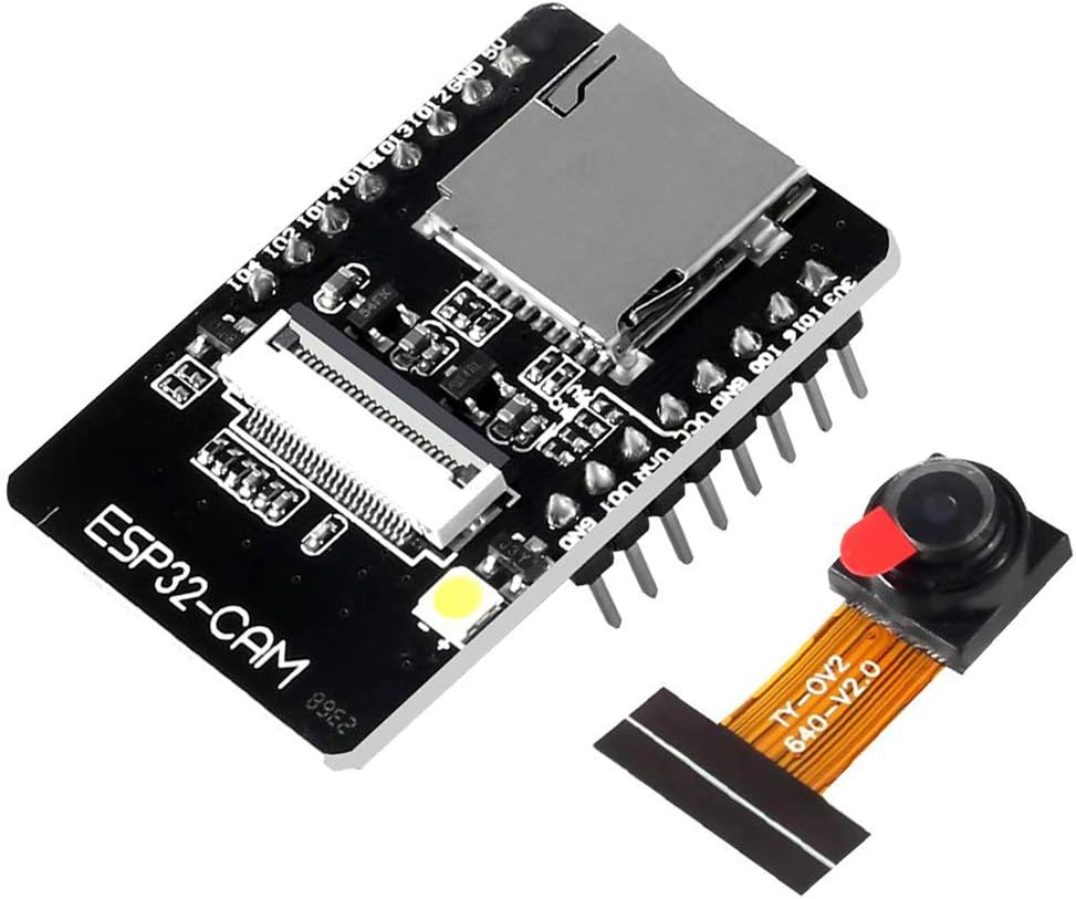ESP32-CAM Camera WiFi + Bluetooth Module 4M PSRAM Dual-core 32-bit CPU Development Board with ...