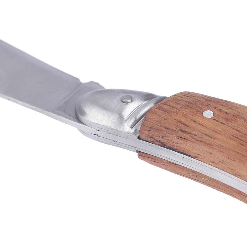 Grafting Cutter Gardening Pruning Tool Wooden Handle Grafting Knife ...