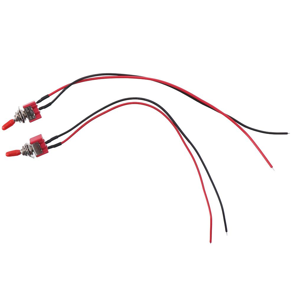 1/8Pcs Switch 2 Position 2 Pins Miniature Toggle Switch MTS-101 SPST ...