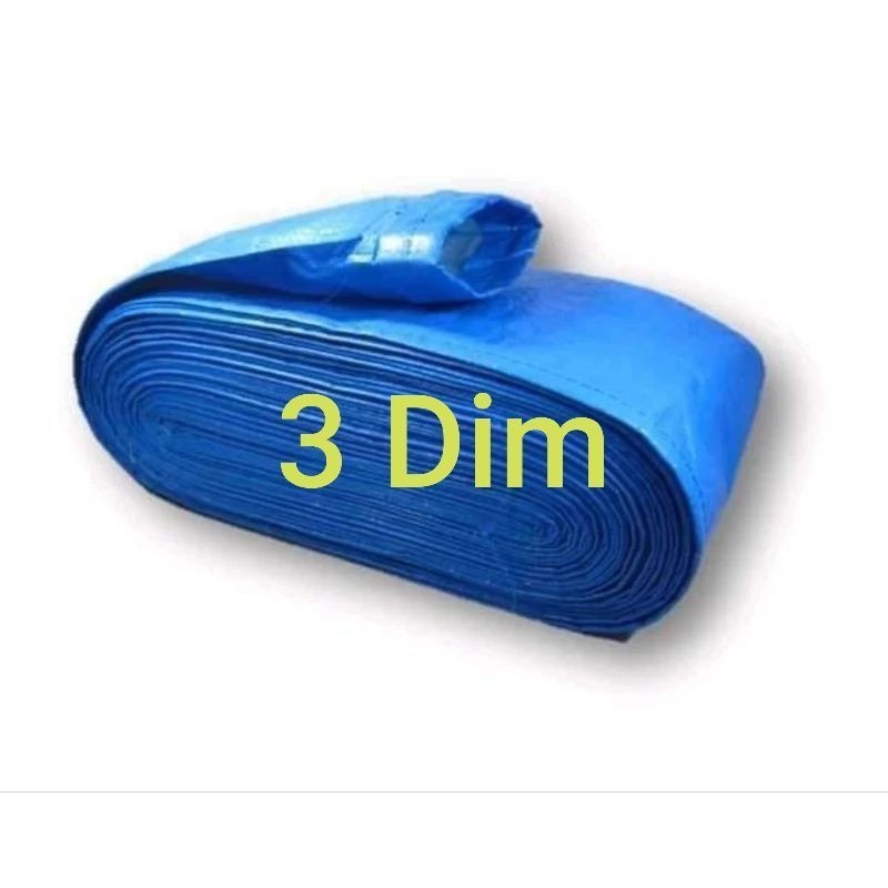 SELANG TERPAL DRIP A+ IRIGASI 3 dim dan 4 dim 50 meter tebal dobel dua ...