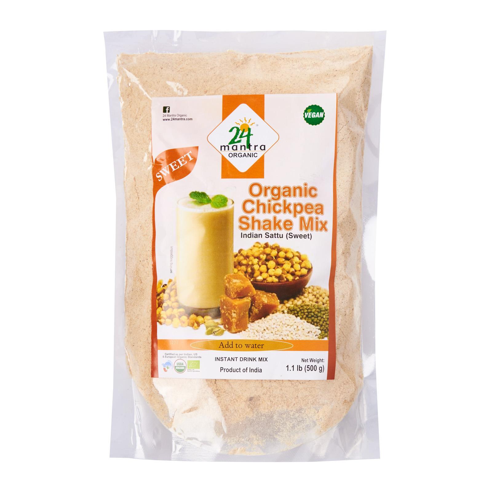 24 mantra Organic Chickpea Shake(Sattu) Mix (Sweet) | Lazada Singapore