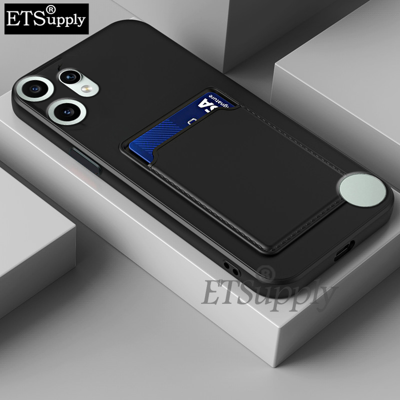 Phone case CMF Phone 2 Pro Soft Card Holder Slot Silicone Wallet Back ...