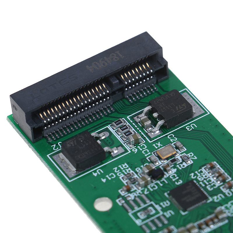 1Pc Mini USB 3.0 to PCIE mSATA External SSD PCBA Conveter Adapter Card ...