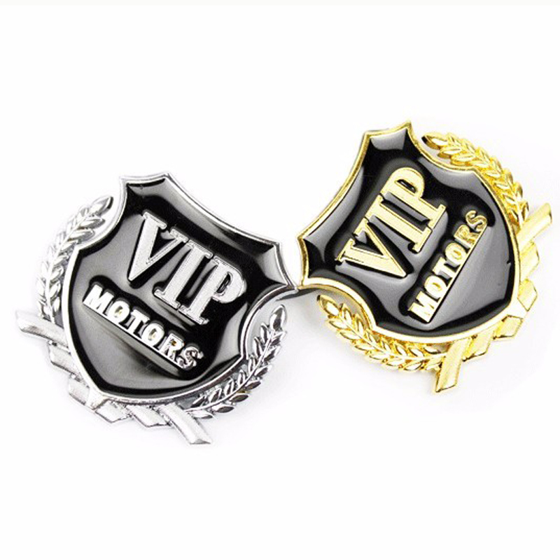 【Exclusive Offer】3D Logo VIP MOTORS Metal Car Chrome Emblem Badge ...