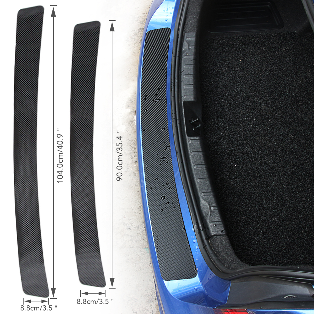 【Exclusive Offer】Carbon Fiber Car Trunk Rear Bumper Sticker for Land ...