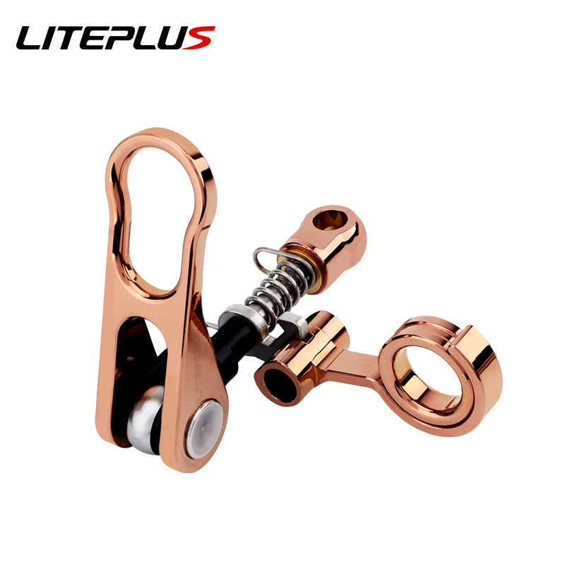 Liteplus สำหรับ Brompton พับจักรยานที่นั่งโพสต์หนีบอลูมิเนียมด่วนที่วางจำหน่าย Seatpost หนีบ ...