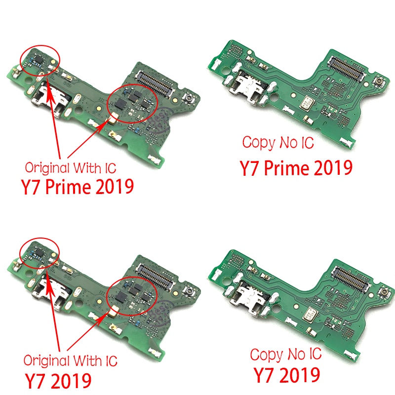 Dock Connector Charger Board For Huawei Y7 2019 / Y7 Prime 2019 USB ...
