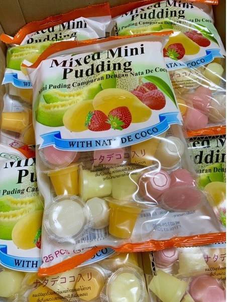 เยลลี่ Cocon Mixed mini pudding เยลลี่ผสมวุ่นมะพร้าว น้ำหนัก 375 กรัม ...