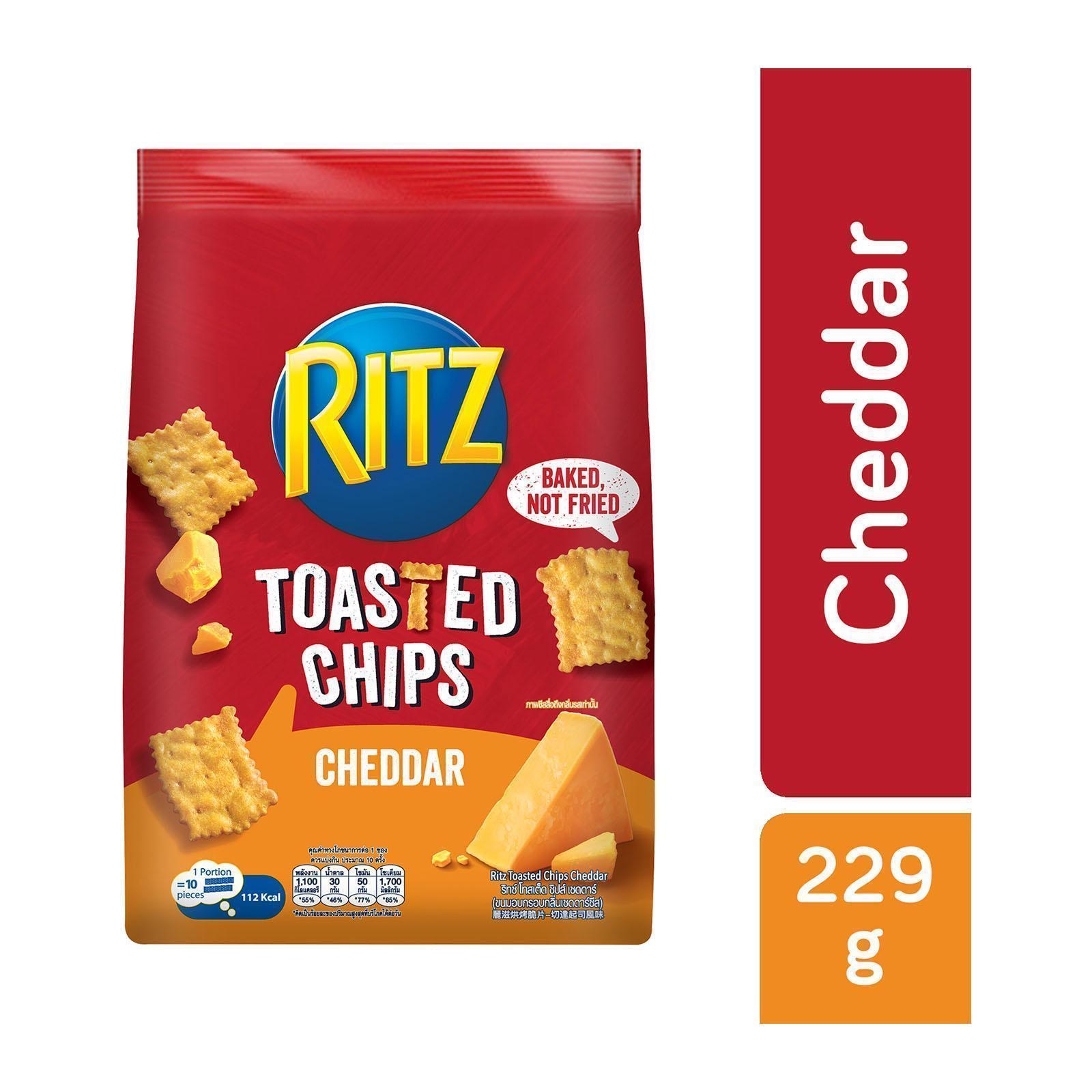 Ritz Toasted Chips Cheddar Biscuits 229G | Lazada Singapore