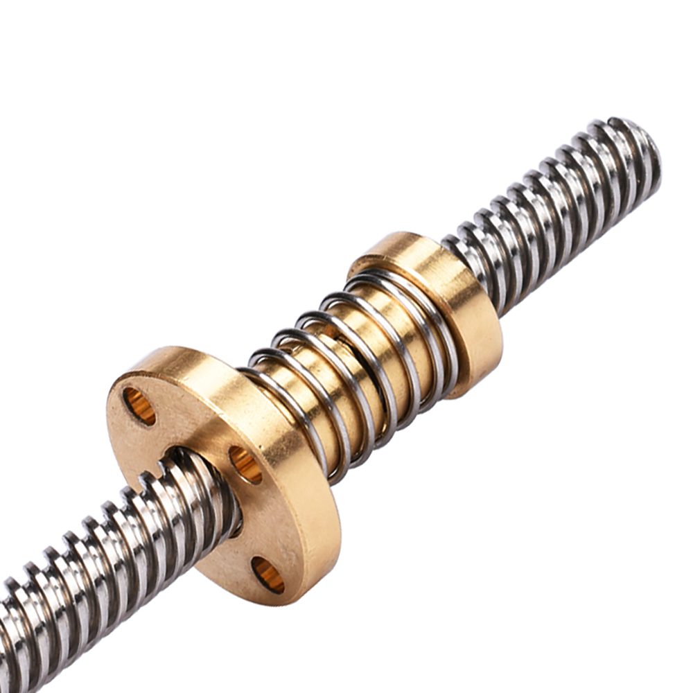 T8 Anti Backlash Nut Spring Loaded Elimination Gap Nut For 8mm Acme ...