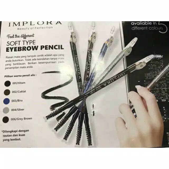 IMPLORA EYEBROW PENCIL ORIGINAL | Lazada Indonesia