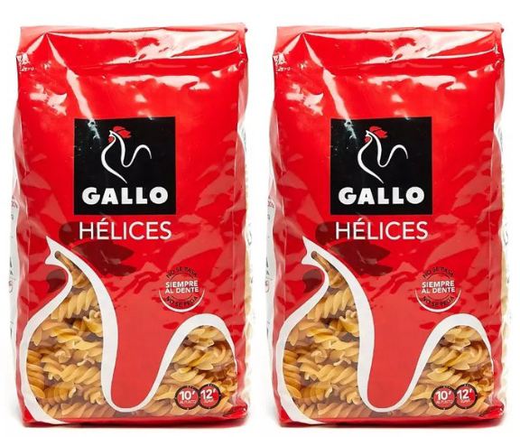 Gallo Fusilli Hélices Pasta (2 x 450g) | Lazada PH