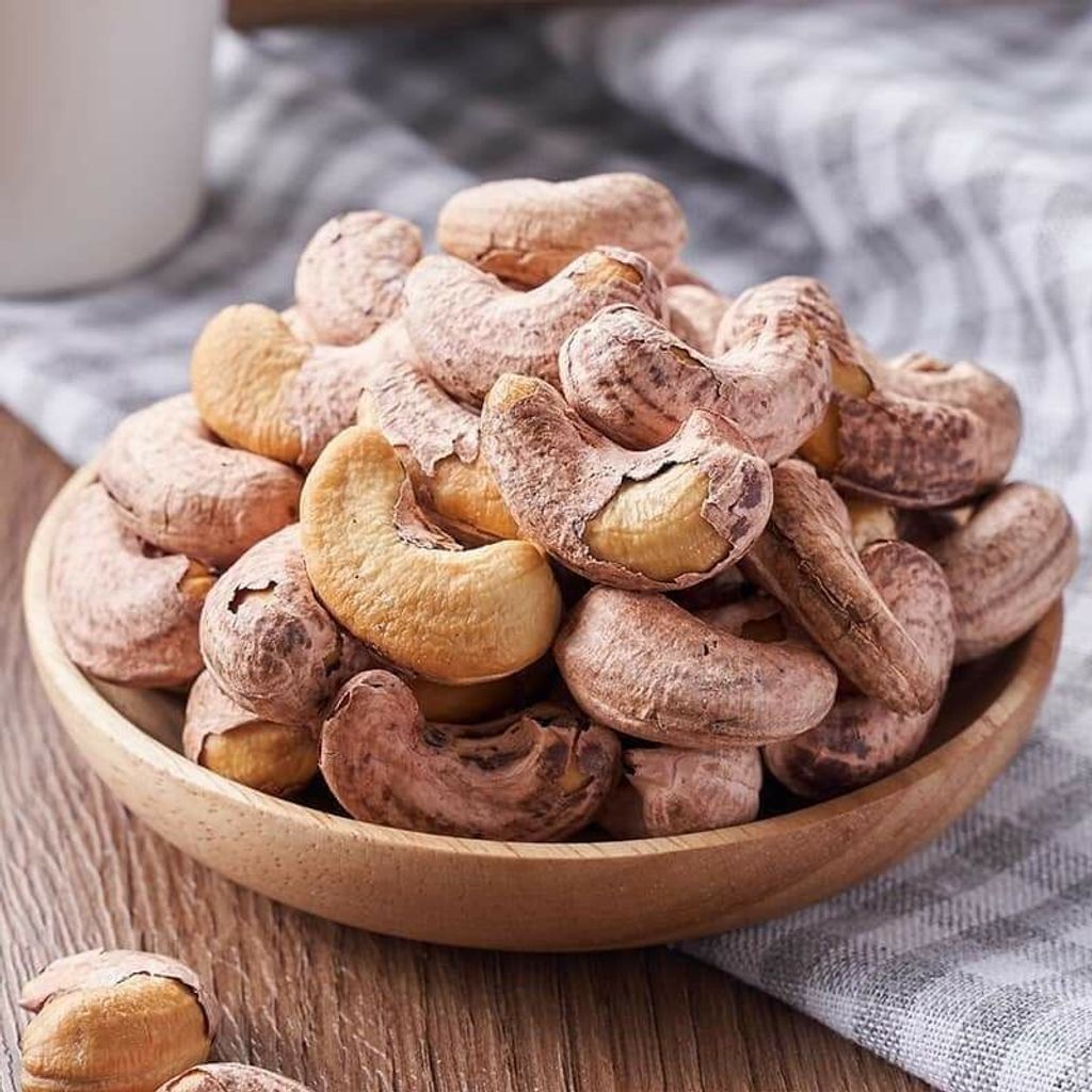 ( 500g | 1000g ) ROASTED SALTED CASHEW NUT ( SKIN ) / KACANG PANGGANG ...