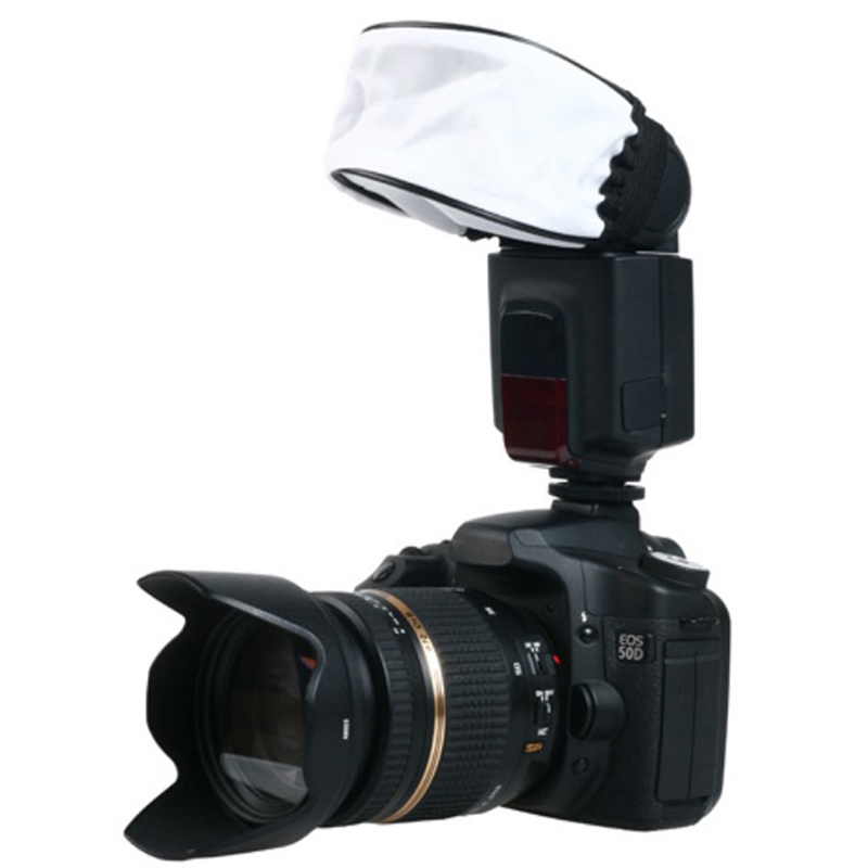 Universal Speedlite Softbox Diffuser for DSLR Cameras, Flash Light ...