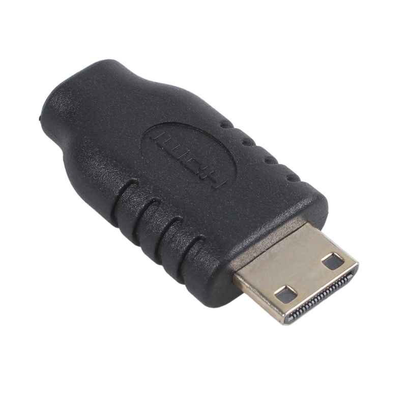 Micro HDMI Type D Female to Type C Mini HDMI Male F/M Adapter Black ...
